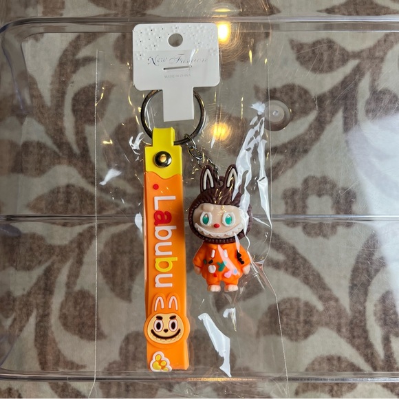 Accessories | Orange Labubu Bag Charm | Poshmark